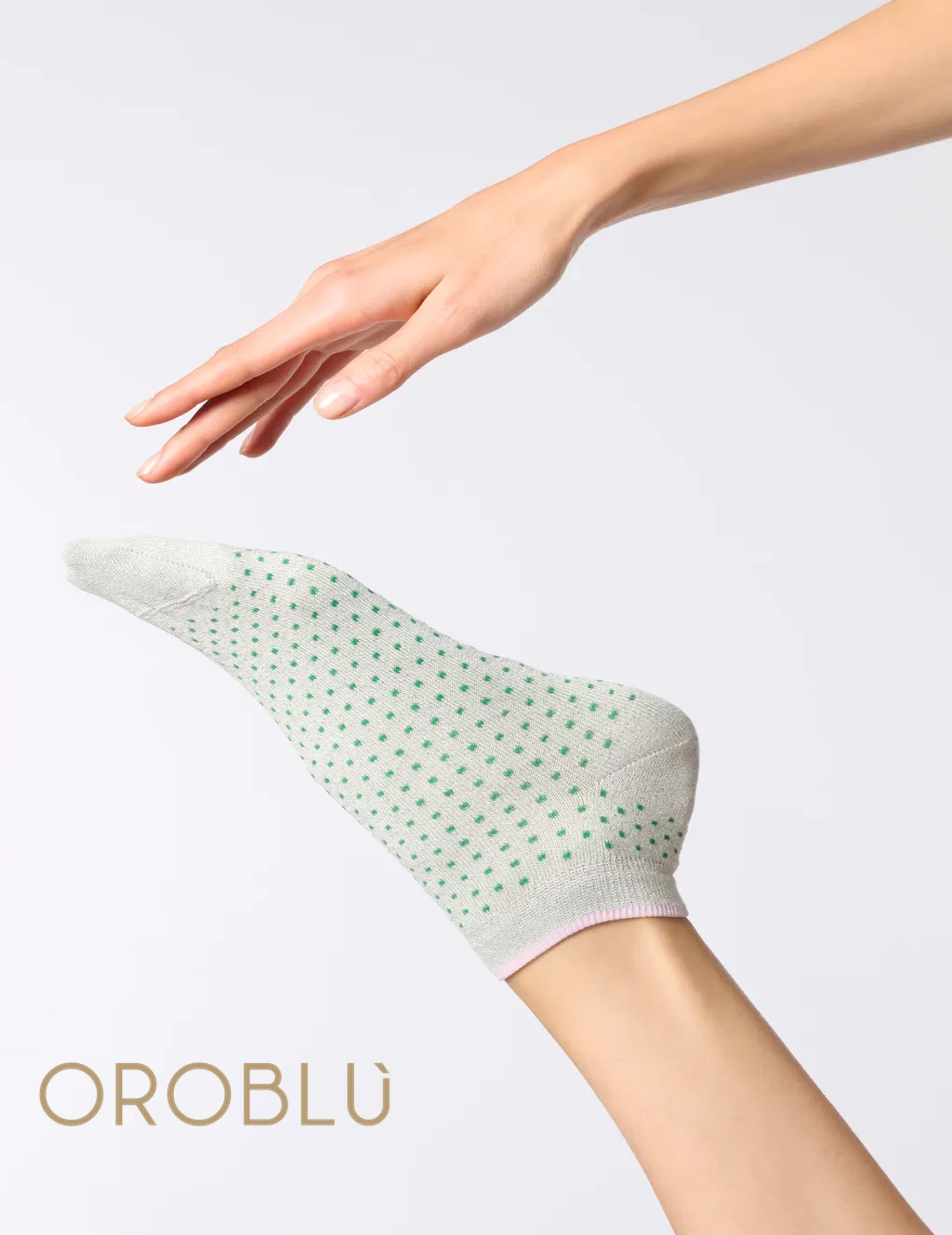 Oroblu Sale Ankle Perfect Comfort Socks Silver VOBC67421 – Starts With Legs