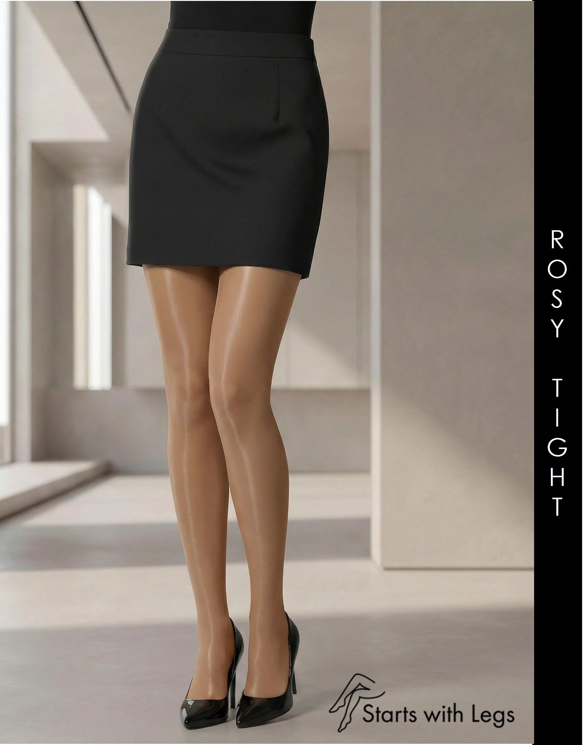 Trasparenze Rosy 20 Denier Tights Fango – Starts With Legs